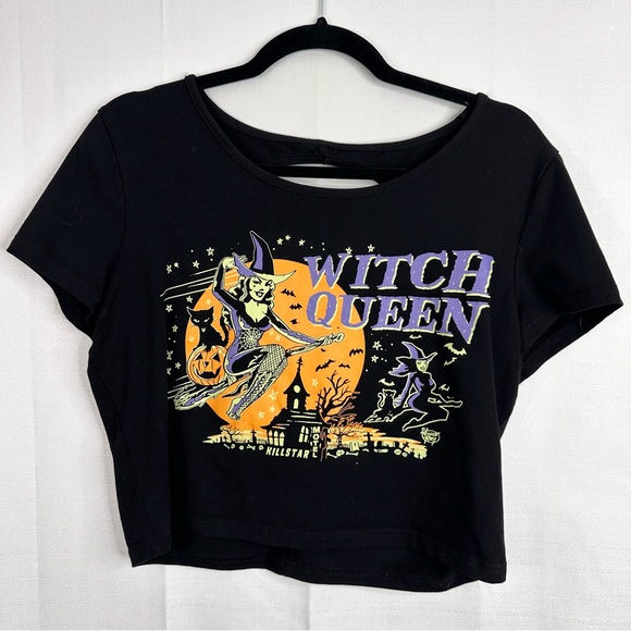 Killstar | Tops | Killstar Wicth Queen Crop Top Fall Haloween Goth Punk ...
